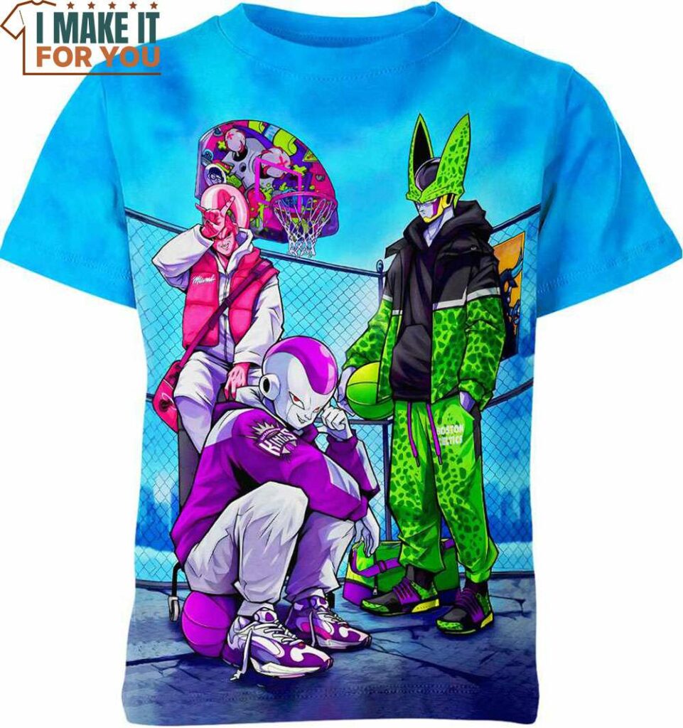Dragon Ball Z Shirt, Featuring All Your Favorite Characters