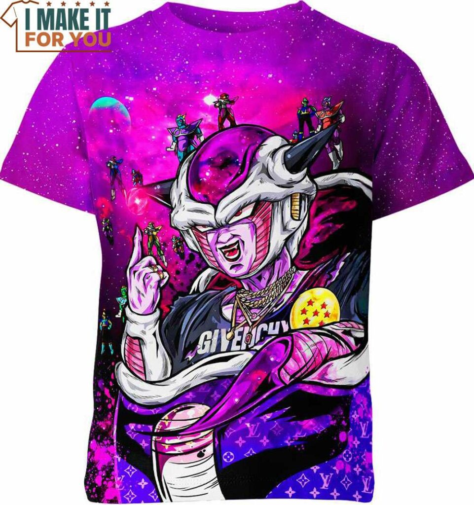 Frieza Dragon Ball Z Shirt, Unique Dragon Ball Z Character Design