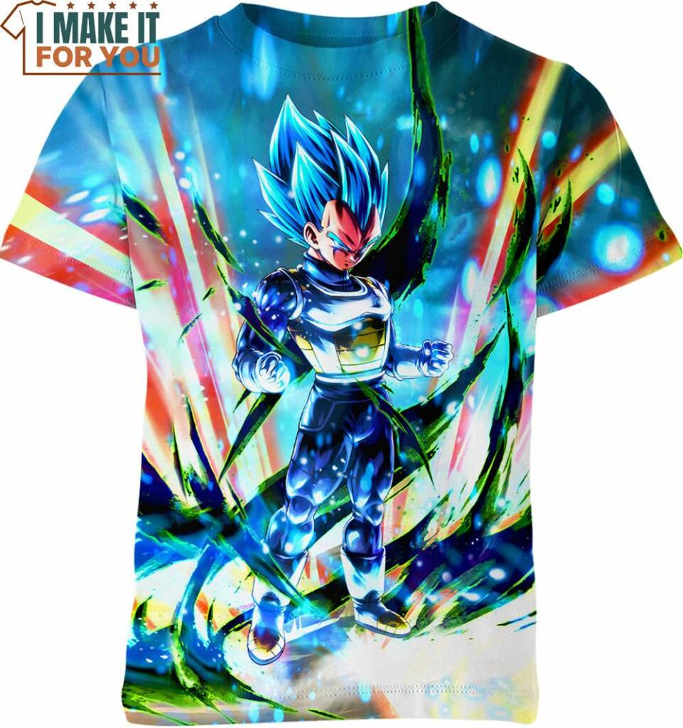 Vegeta Dragon Ball Z Shirt, Perfect Dragon Ball Gift Idea