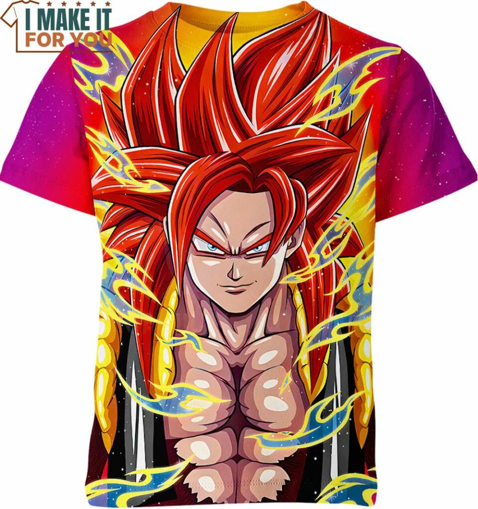 Gogeta Super Saiyan 4 Dragon Ball Z Shirt, Unique Dragon Ball Z ...