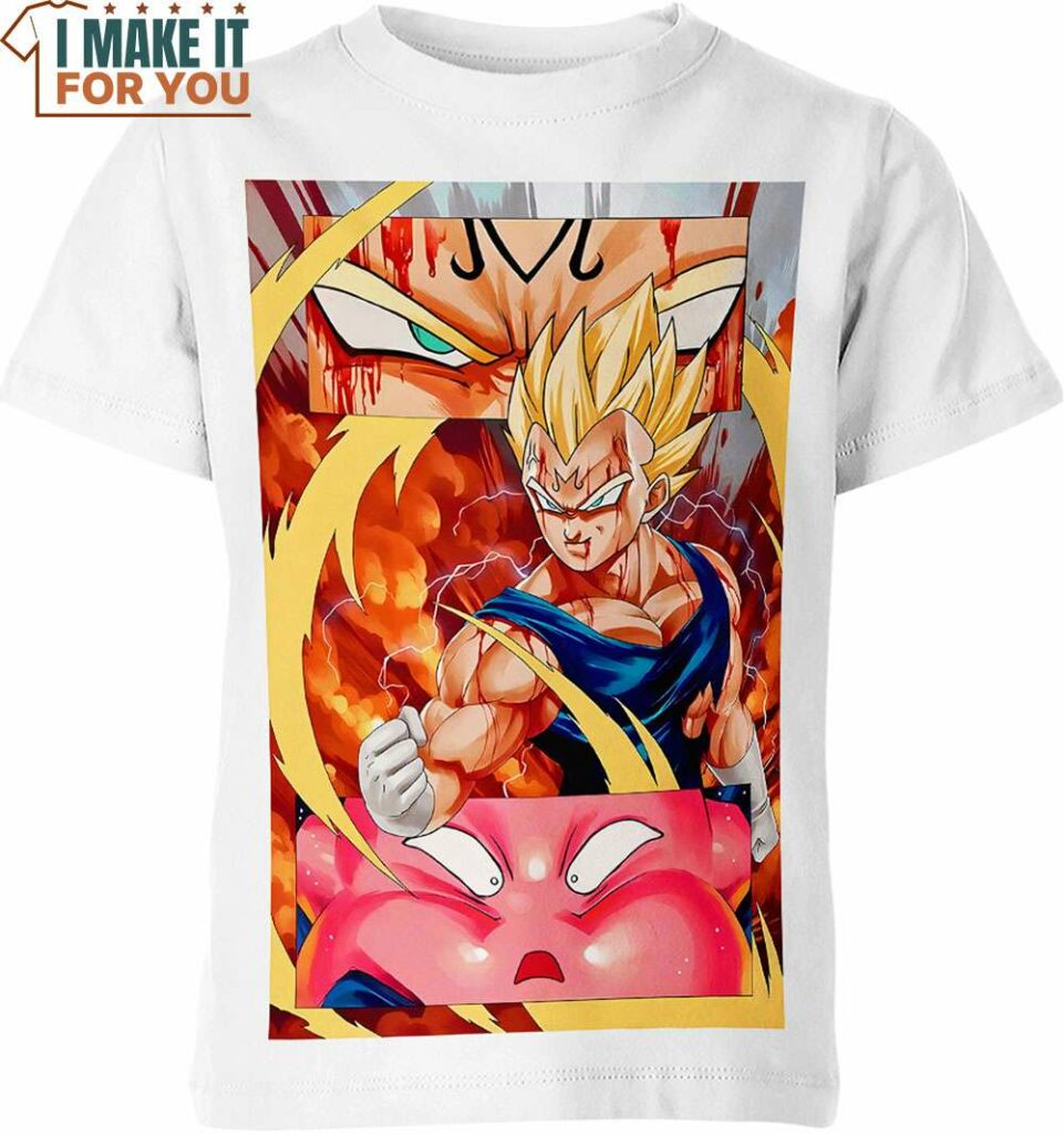 Vegeta And Majin Buu Dragon Ball Z Shirt