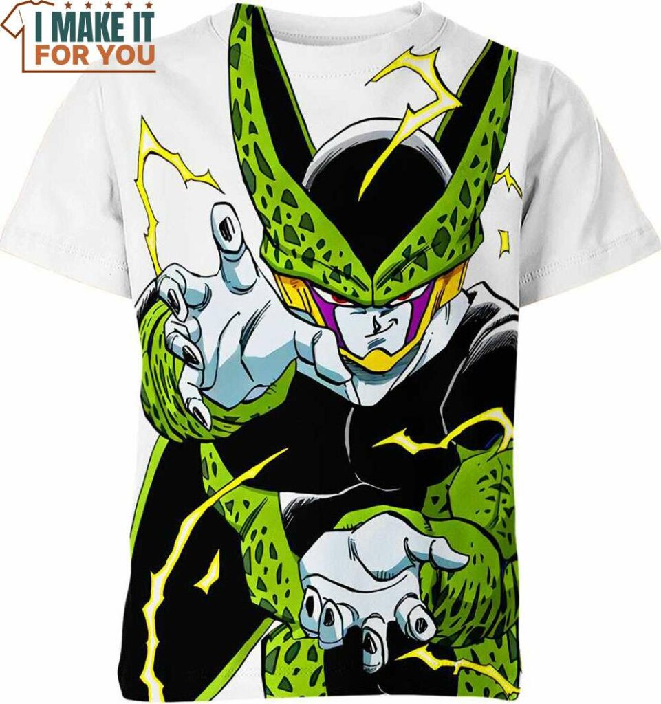 Cell Dragon Ball Z Shirt, Ultimate Dragon Ball Gift