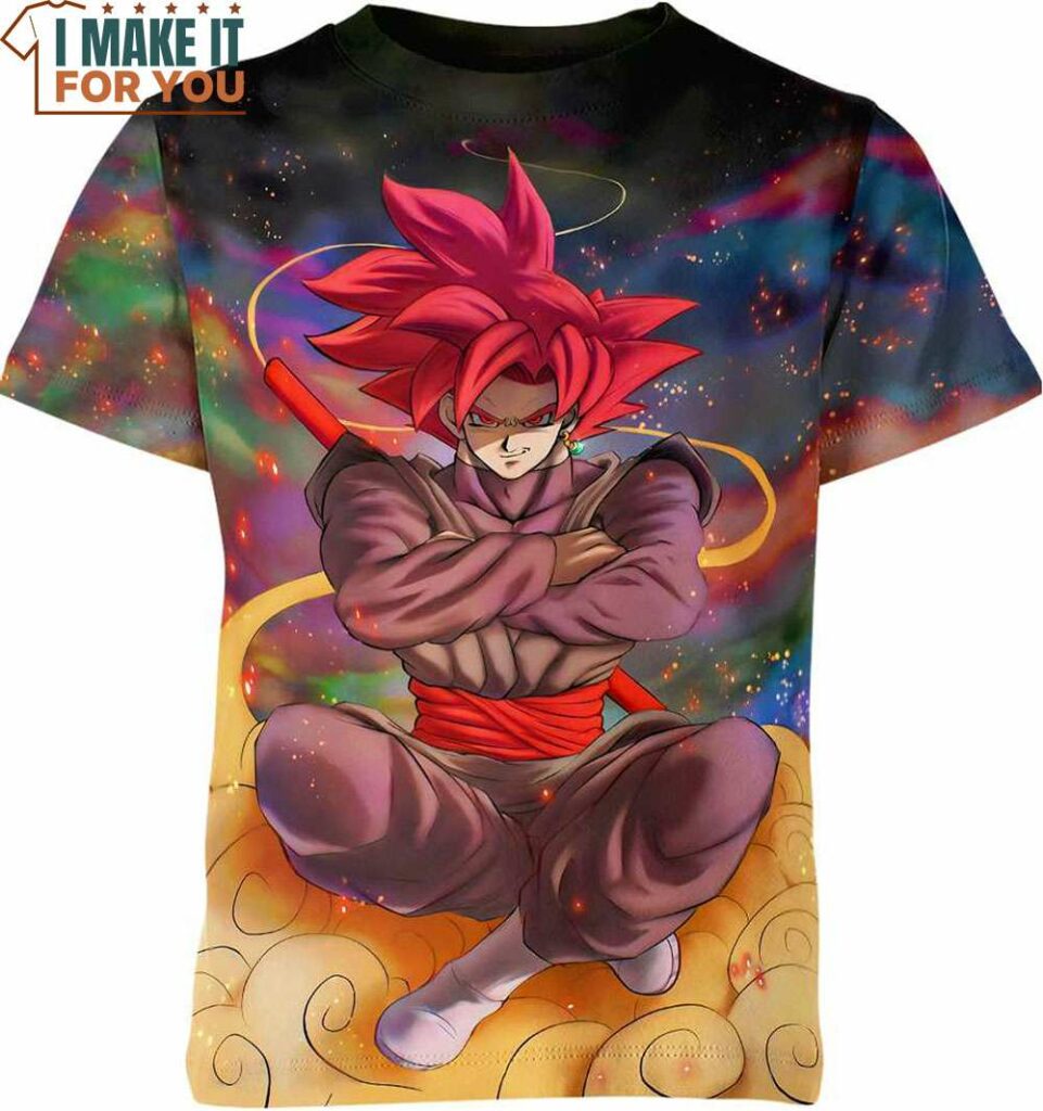 Goku Black Dragon Ball Z Shirt, Unique Dragon Ball Z Character Design