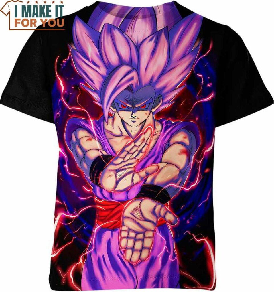 Son Gohan Dragon Ball Z Shirt, Unique 3D Gohan T-Shirt for Anime Fans