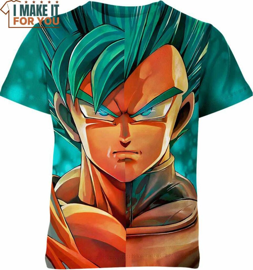 Son Goku Vs Vegeta Dragon Ball Z Shirt, Iconic Dragon Ball Z Duo Design