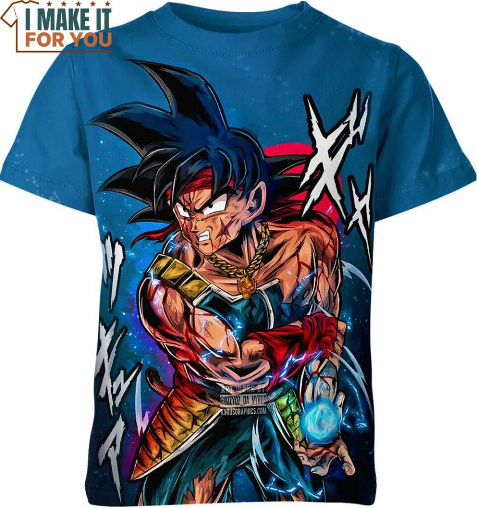 Bardock Fighting Dragon Ball Z Shirt, Ultimate Dragon Ball Gift