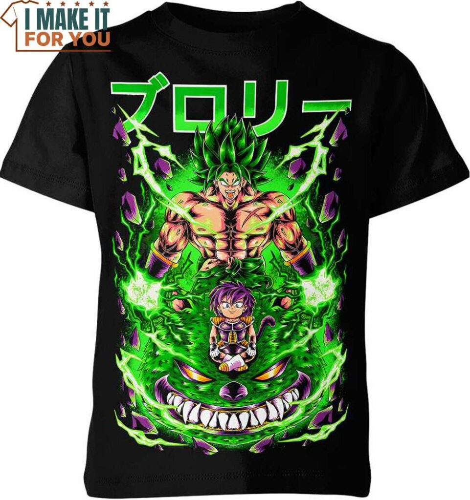 Broly Dragon Ball Z Shirt, Bold Dragon Ball Z Fashion Statement