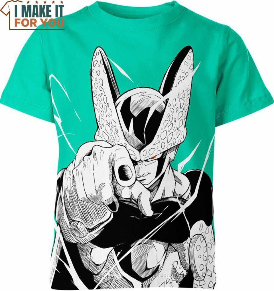 Cell Classic Art Dragon Ball Z Shirt