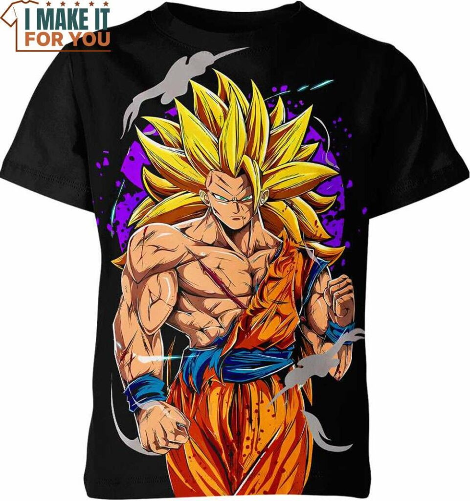 Dragon Ball Gift for All Ages, Son Goku 3D T-Shirt