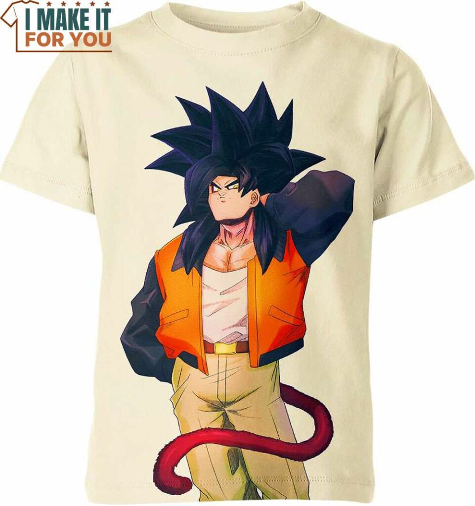 Goku Street Syle Dragon Ball Z Shirt, 3D Tee for Anime Lovers