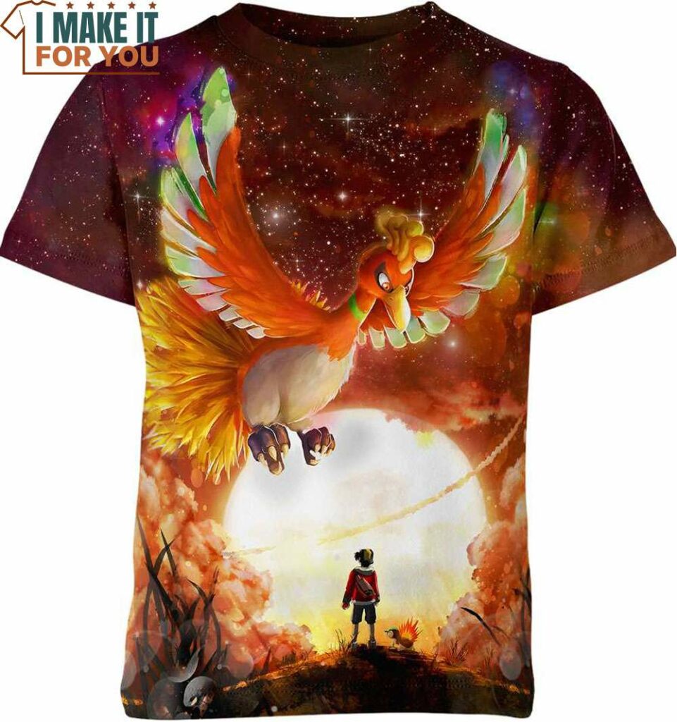 Ho-Oh Pokemon Shirt, Best Pokemon Gifts