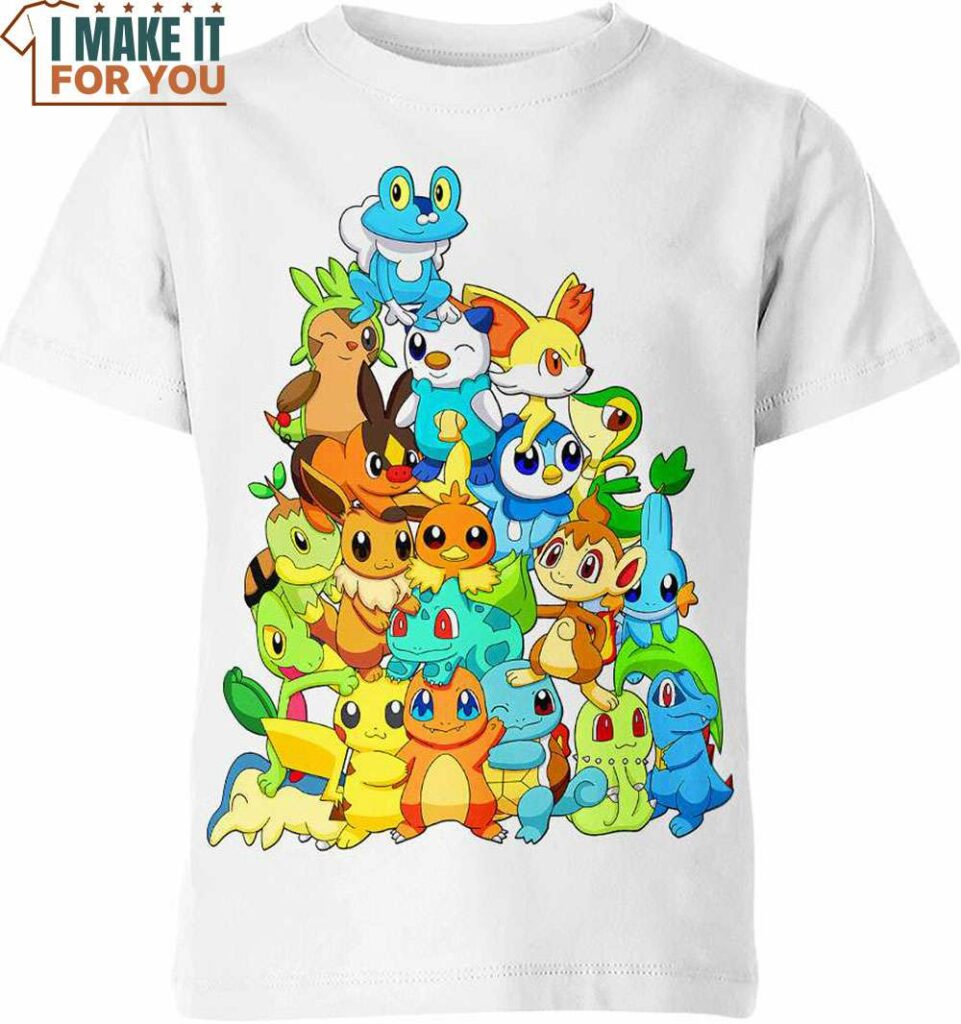 Pokemon Shirt, Bold Pokemon Fashion Statement