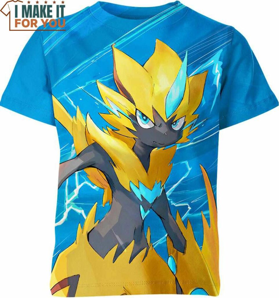 Zeraora Pokemon Shirt, Perfect Present for Pokemon Fans