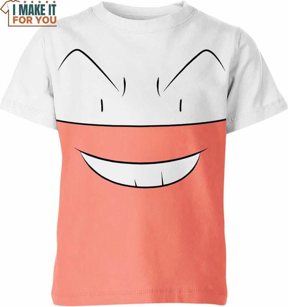 Electrode Funny Face Pokemon Shirt, Stylish Pokemon 3D Printed Tee