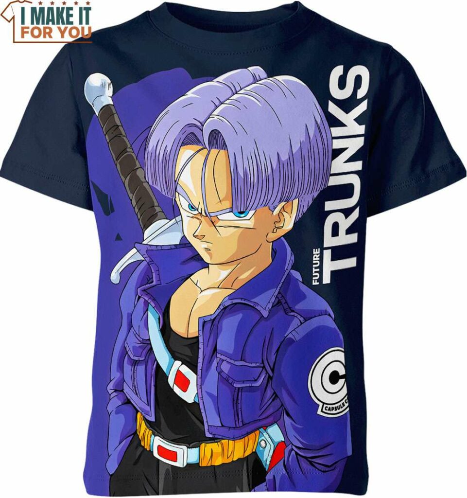 Future Trunks Dragonball Z Shirt, Ultimate Dragon Ball Z Gifts