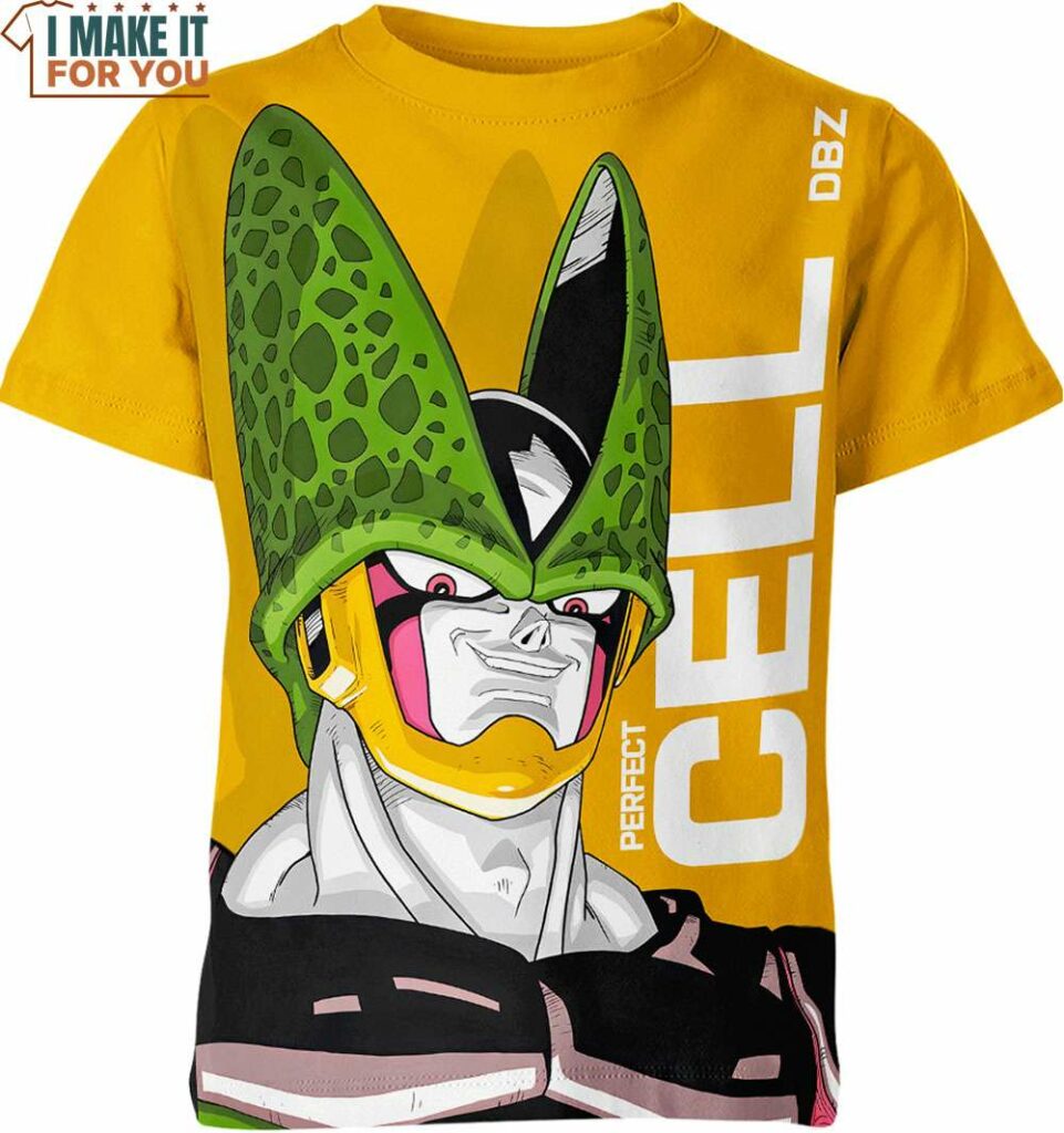 Perfect Cell Dragonball Z Shirt, Dragon Ball Z Gifts for Super Fans