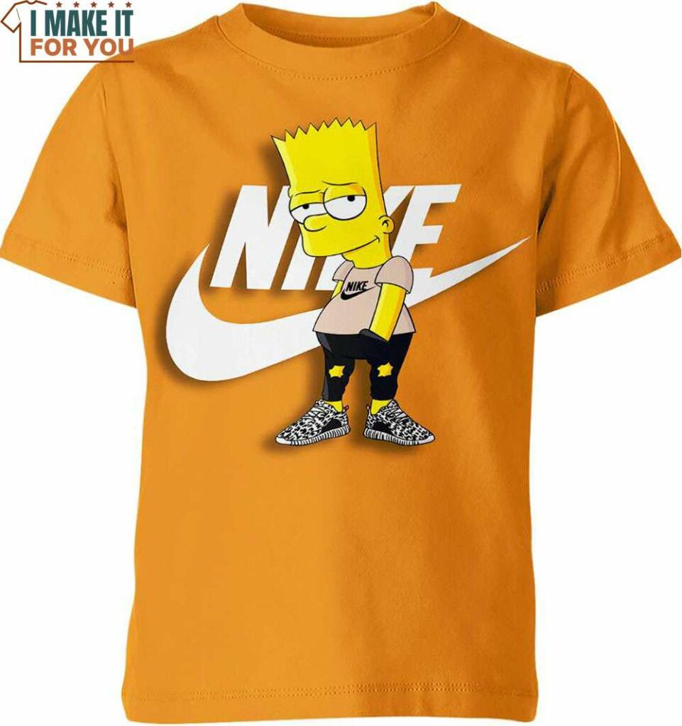Bart Simpson Nike Shirt, Expressive Nike Tees