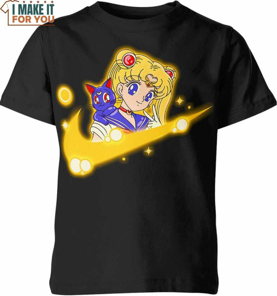 Luna Usagi Tsukino Nike Shirt, Eye-catching Nike Graphic T-shirts