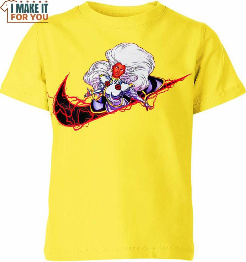 Storm Nike Marvel Comics Shirt, Modern Nike Graphic Tees For Fashion ...