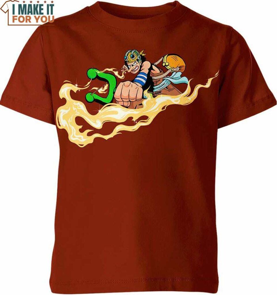 Usopp Nike Shirt, Eye-catching Nike Graphic T-shirts For Standout Gifts