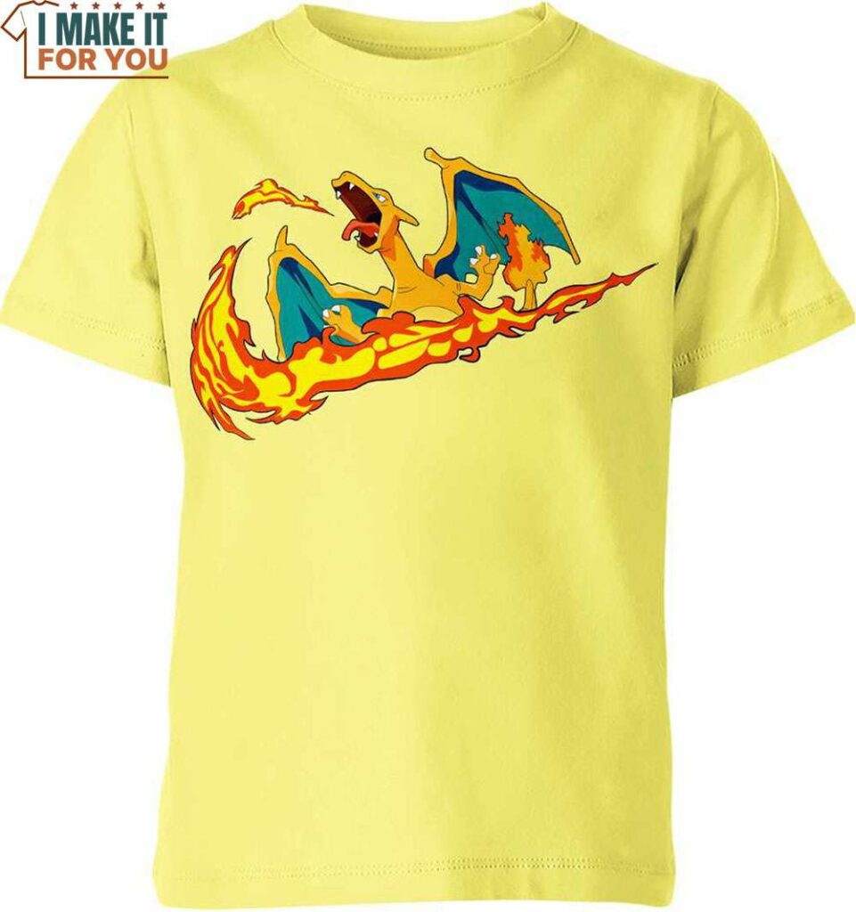Charizard Nike Shirt, Modern Nike Graphic Tees For Fashion-forward ...