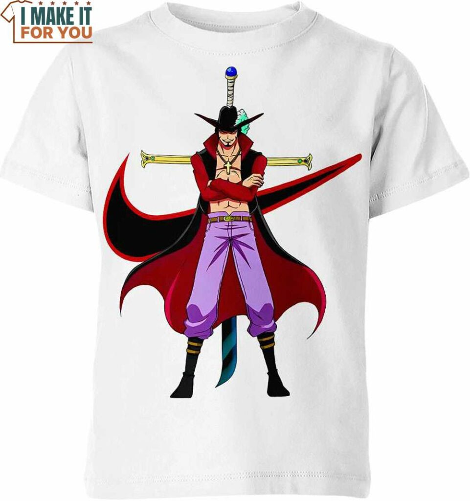 Dracule Mihawk Nike Shirt, Exclusive Nike Graphic T-shirts For Enthusiasts