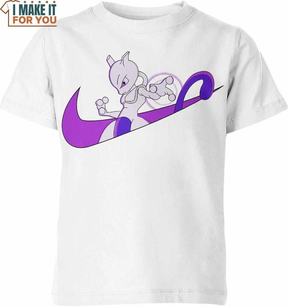Mewtwo Nike Shirt, Stylish Nike Graphic T-shirts For Him