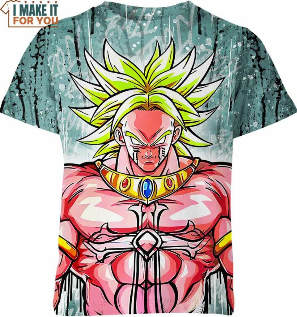 Broly Cross Dragon Ball Z Shirt
