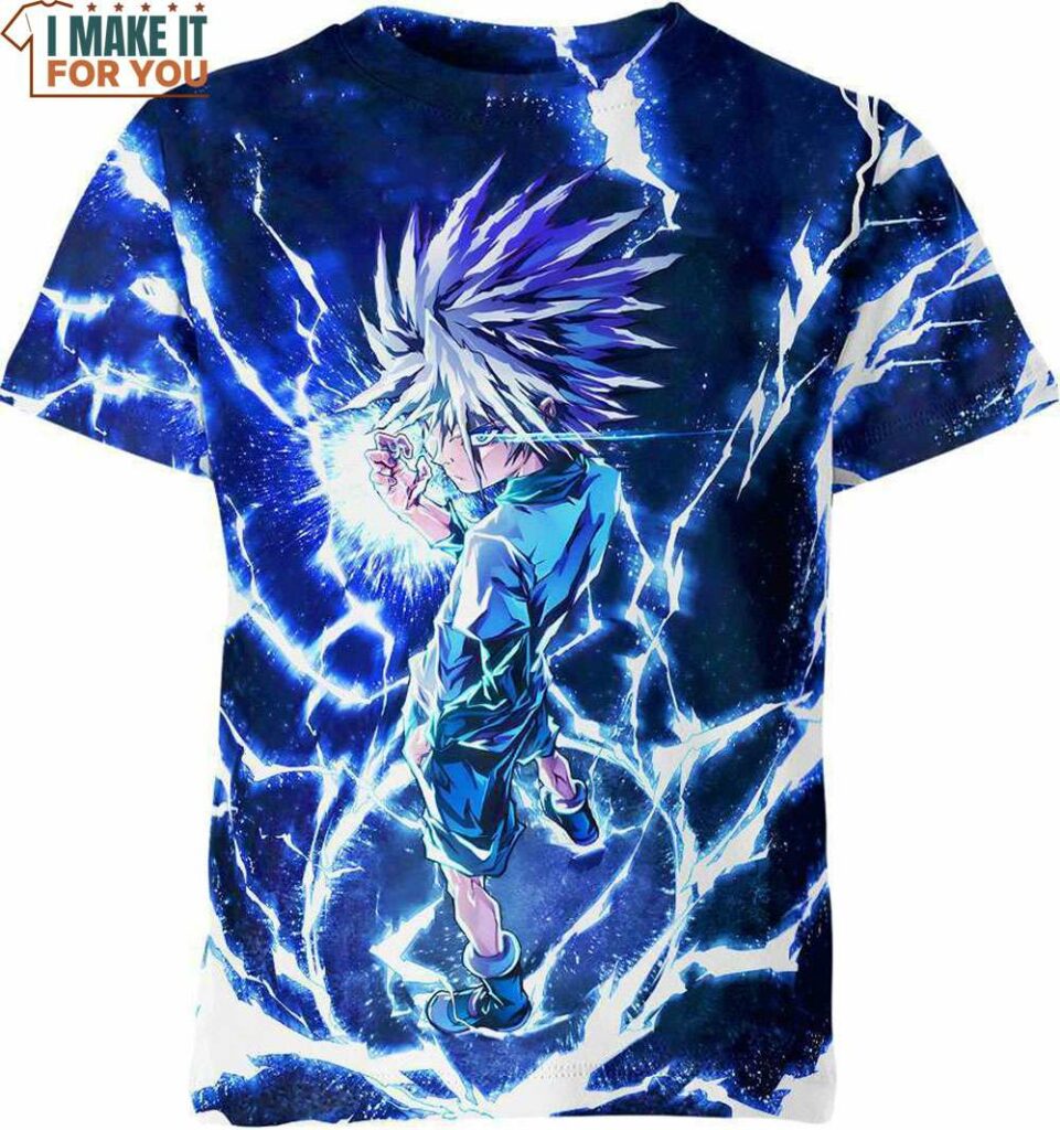 Killua Zoldyck Hunter X Hunter Shirt, Perfect Gifts For Anime Addicts