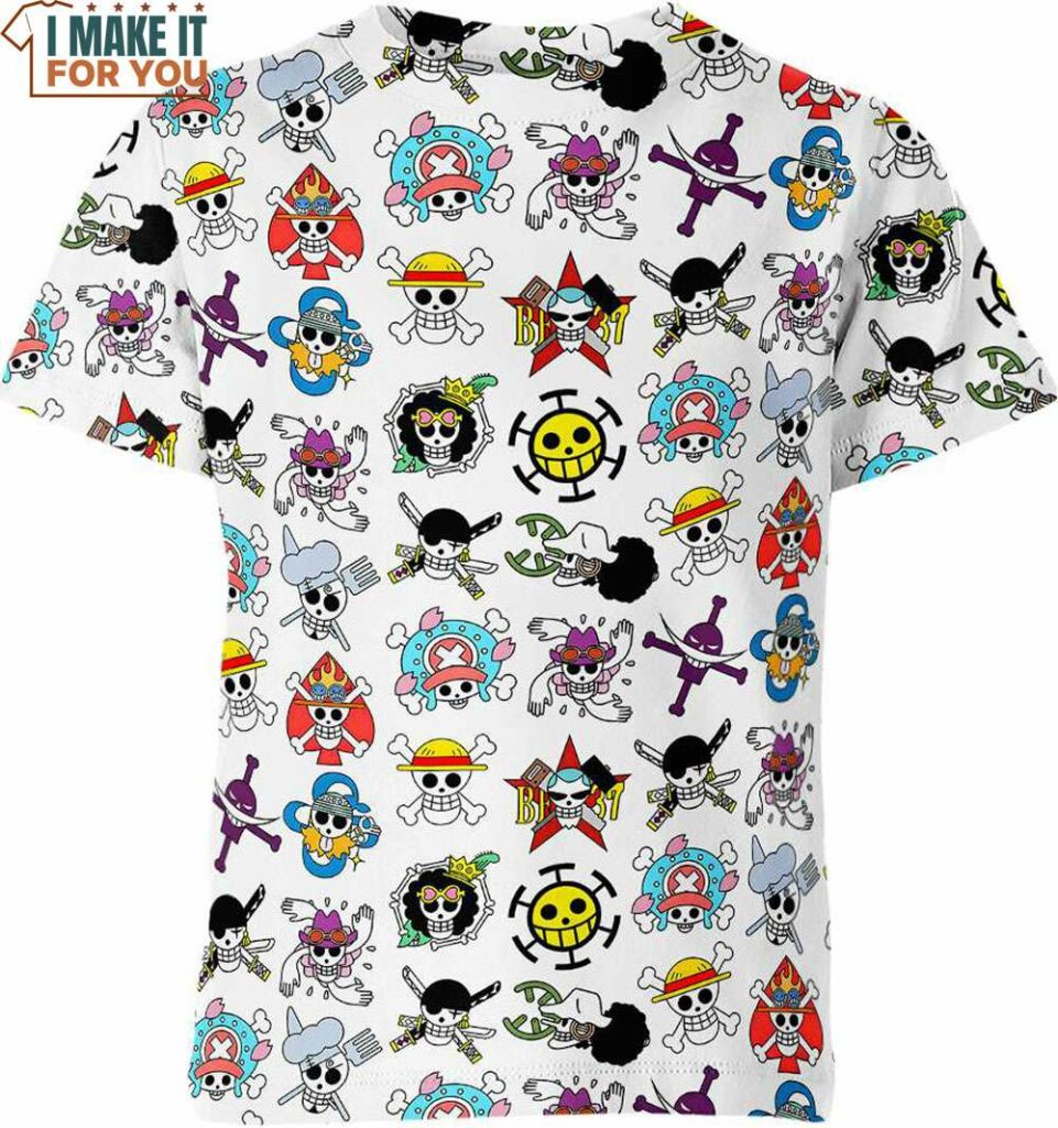 One Piece Logo Member Shirt, Exclusive Anime Merchandise
