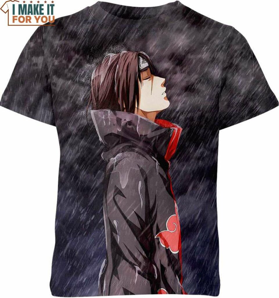 Itachi Uchiha Naruto Shirt, Anime-themed Presents