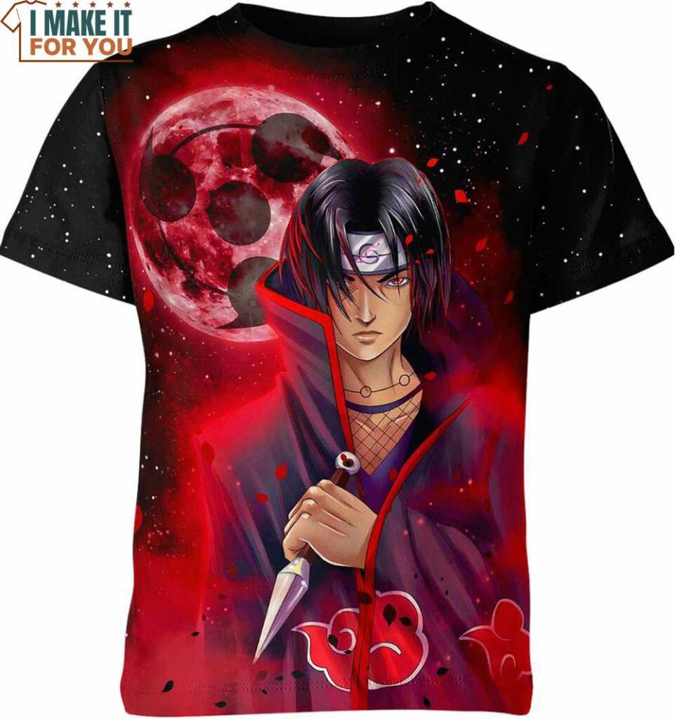Itachi Uchiha Naruto Shirt, Exclusive Gifts for Anime Lovers