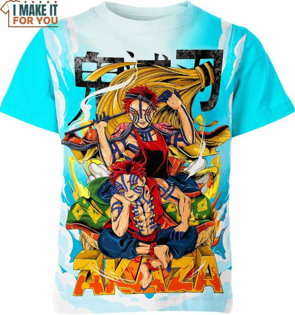 Akaza Demon Slayer Shirt, Best Anime-themed Presents