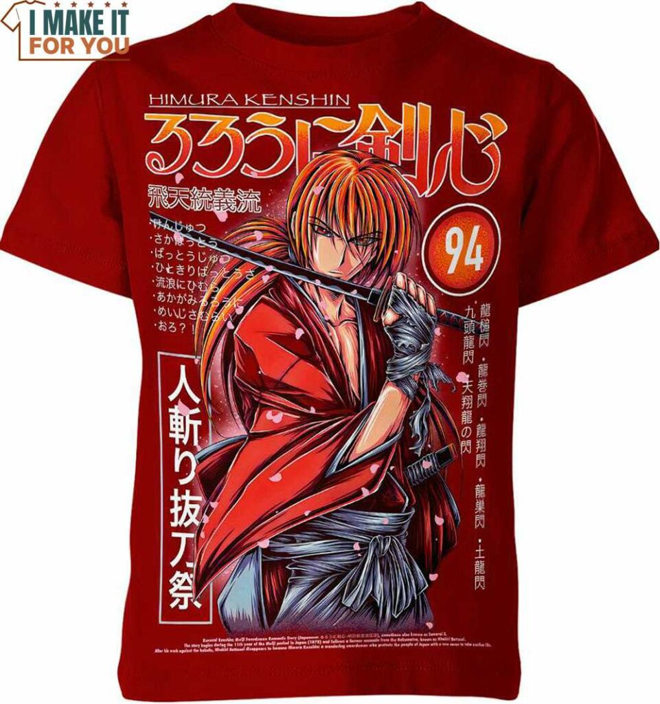 Himura Kenshin Rurouni Kenshin Shirt
