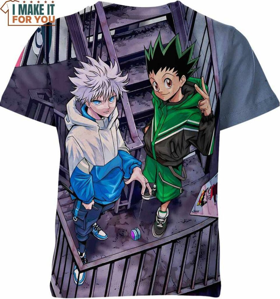 Killua Zoldyck X Gon Freecss Hunter X Hunter Shirt