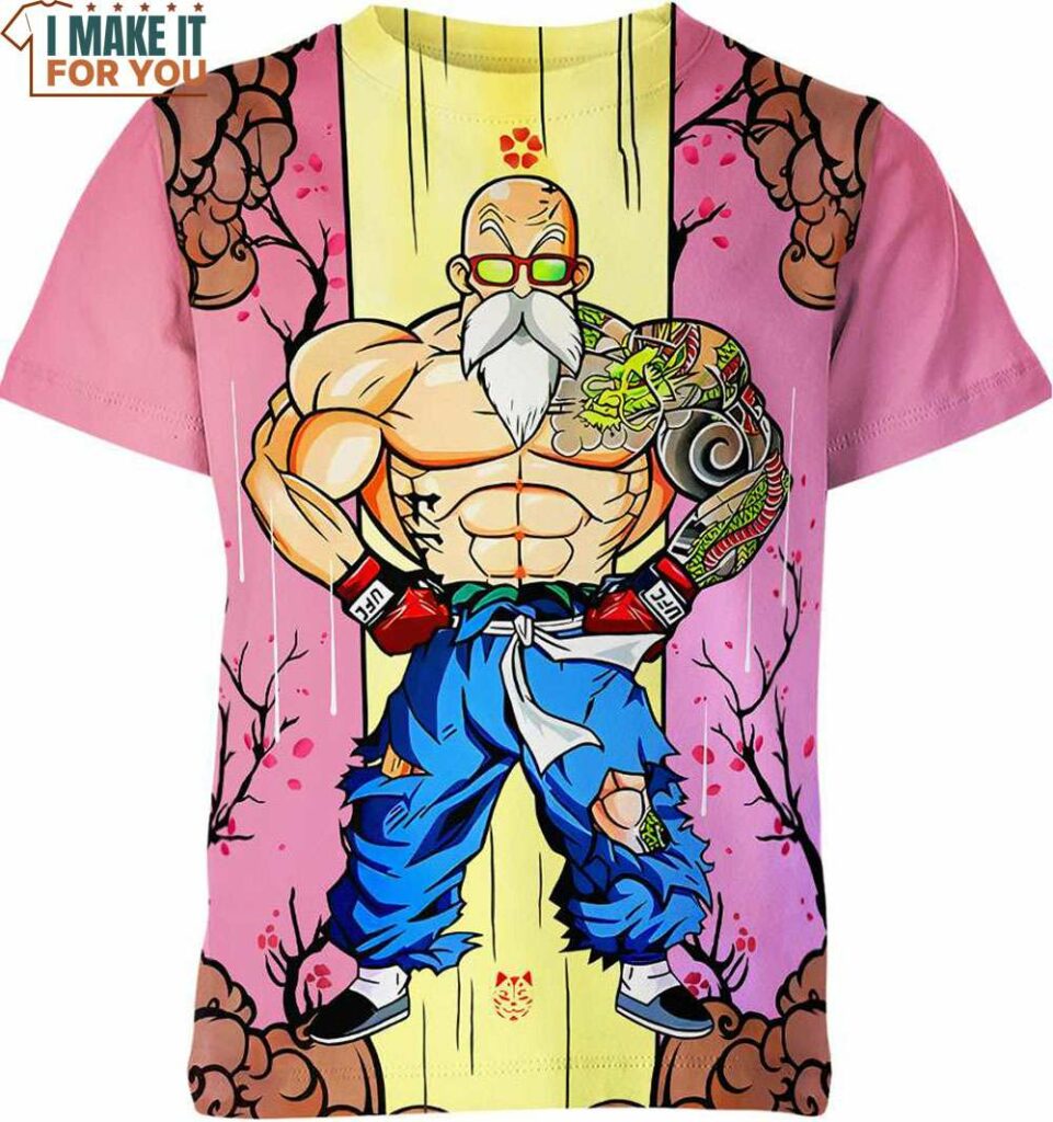 Master Roshi Dragon Ball Z Shirt - Best Personalized Gift & Unique ...