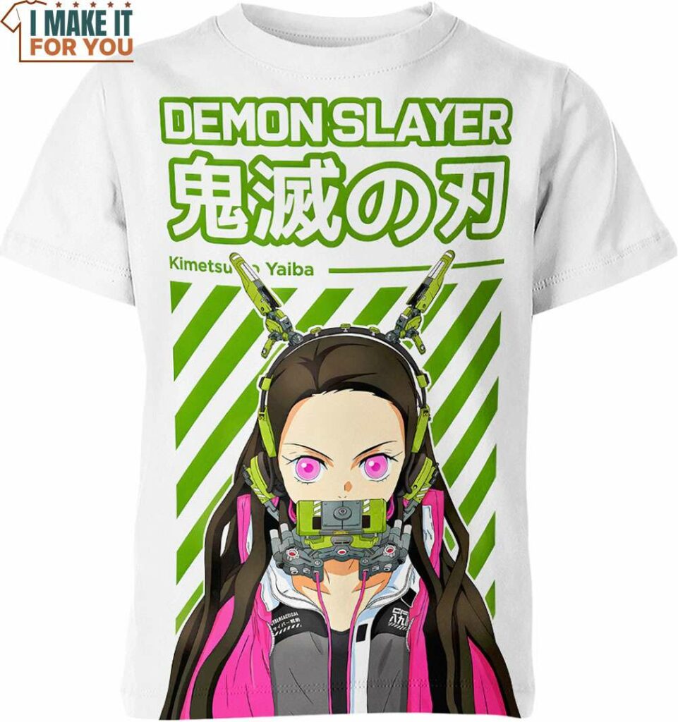 Nezuko Kamado Cyberpunk Shirt