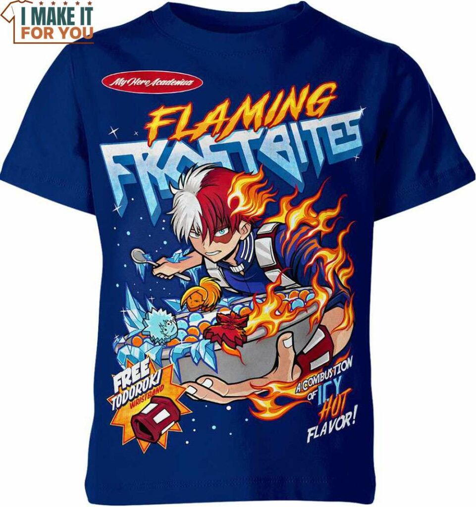 Shoto Todoroki Cooking My Hero Academia Shirt
