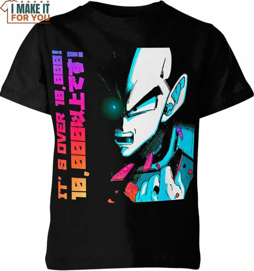 Vintage Vegeta Shirt, Dragon Ball Z Gifts