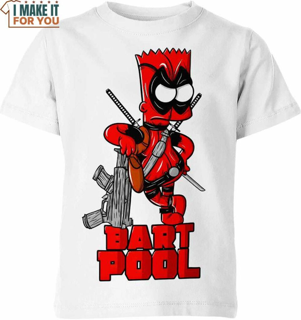 Deadpool Bart Simpson The Simpsons Shirt