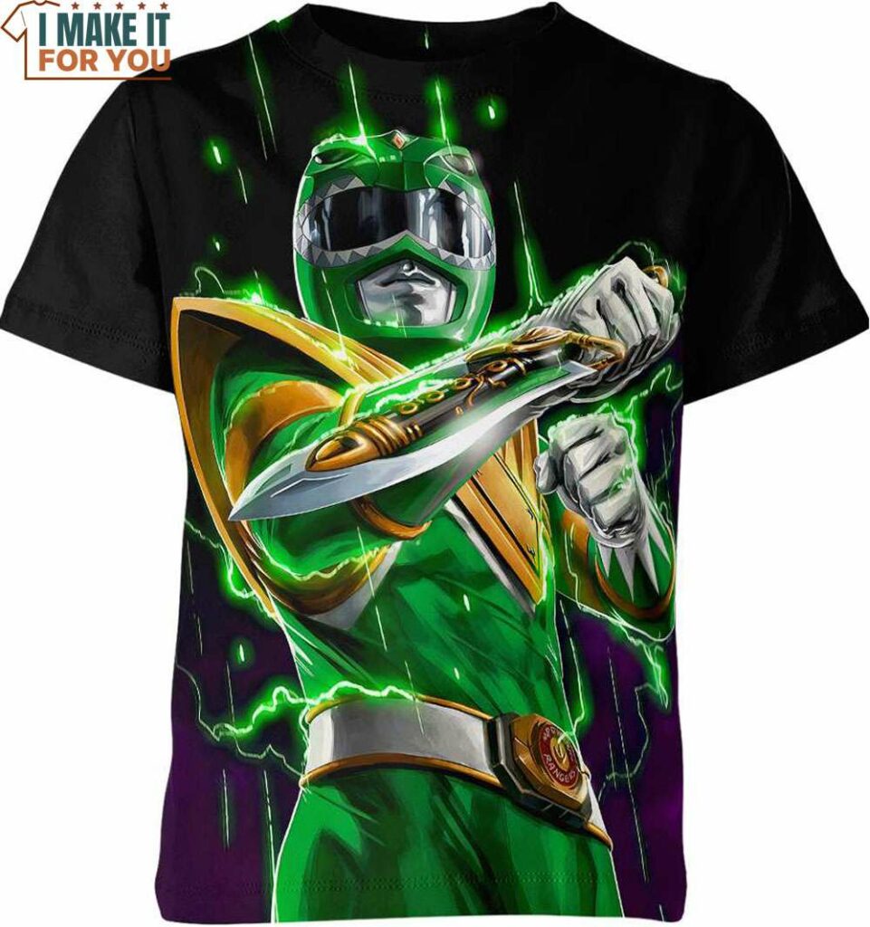 Green Ranger Power Rangers Shirt