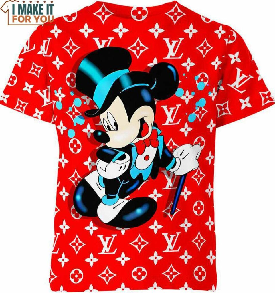 Mickey Mouse Louis Vuitton Shirt