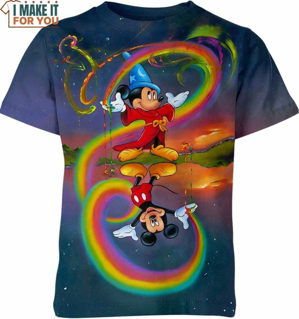 Mickey Mouse Rainbow Shirt