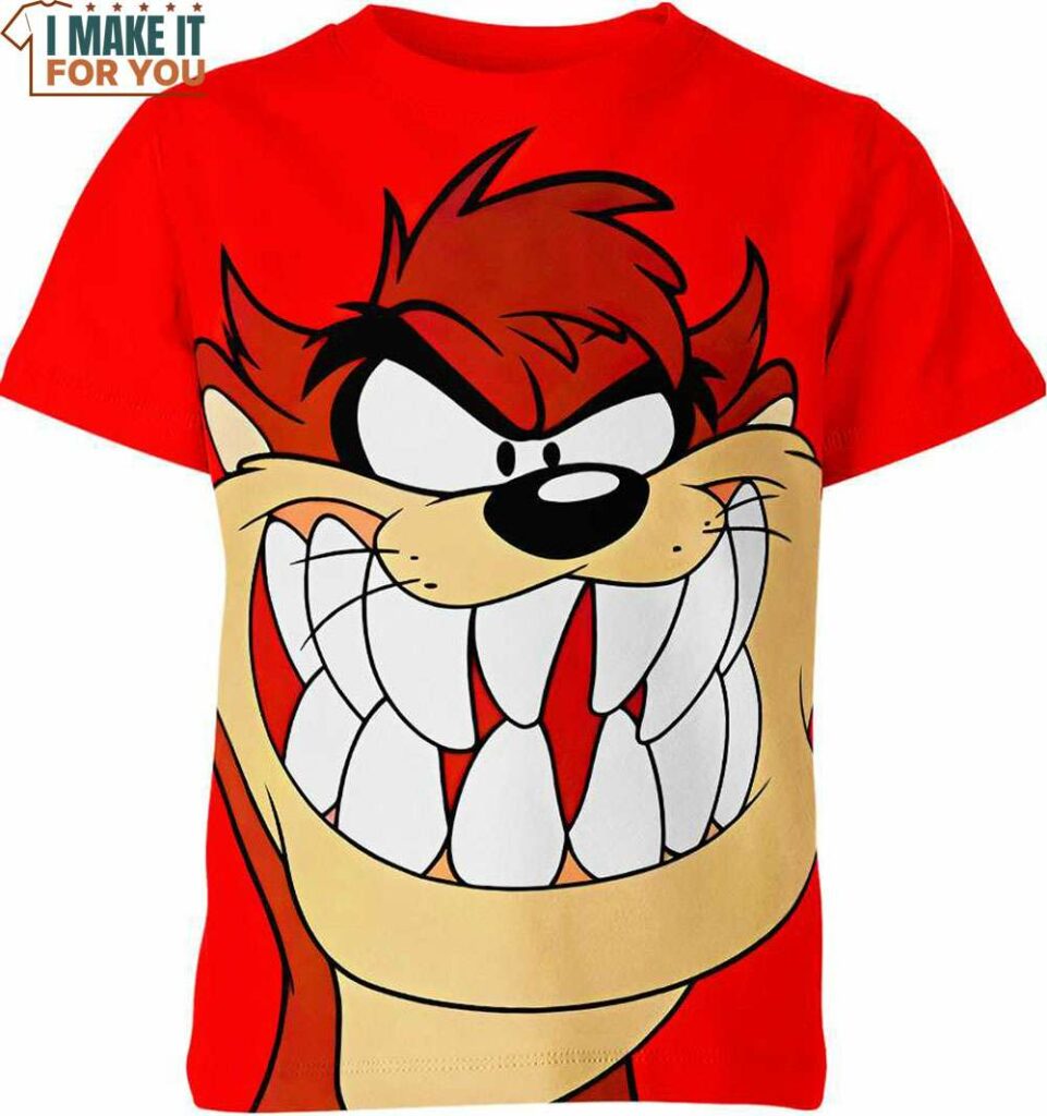 Taz Looney Tunes Red Shirt