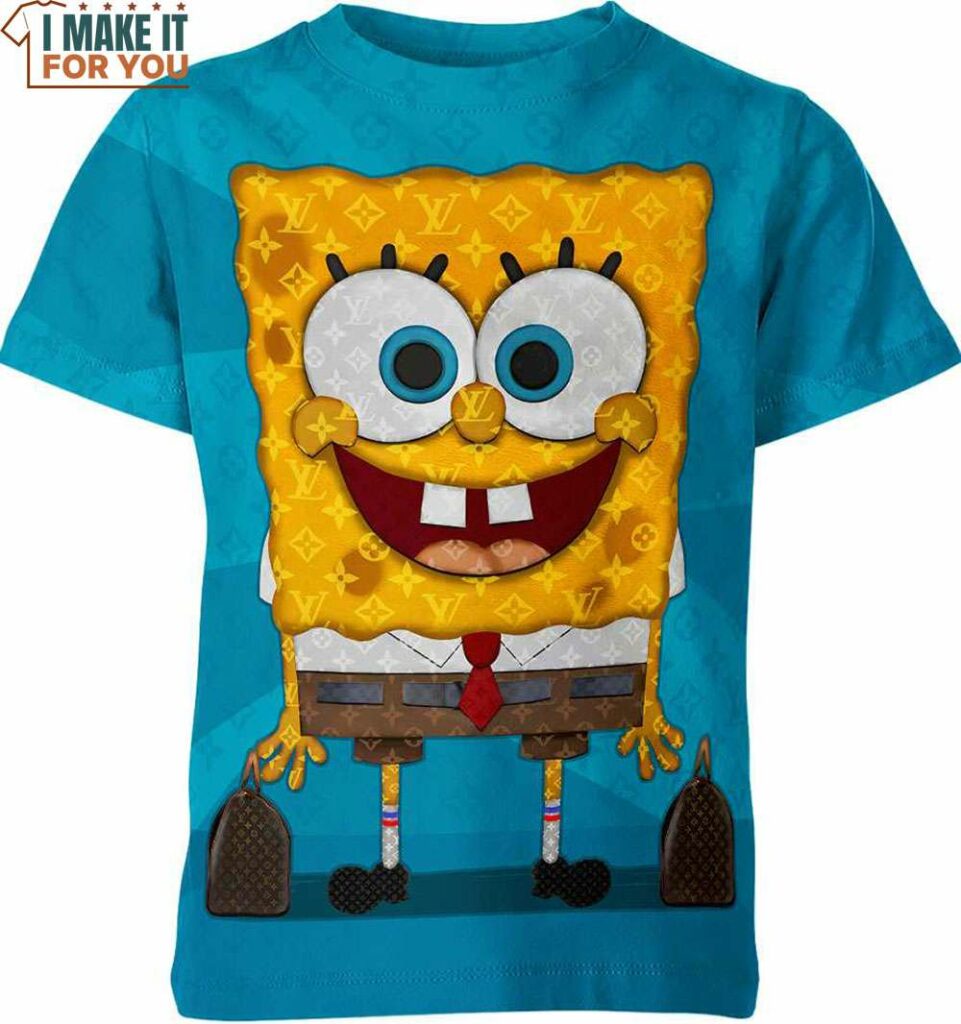 Spongebob Squarepants Louis Vuitton Shirt