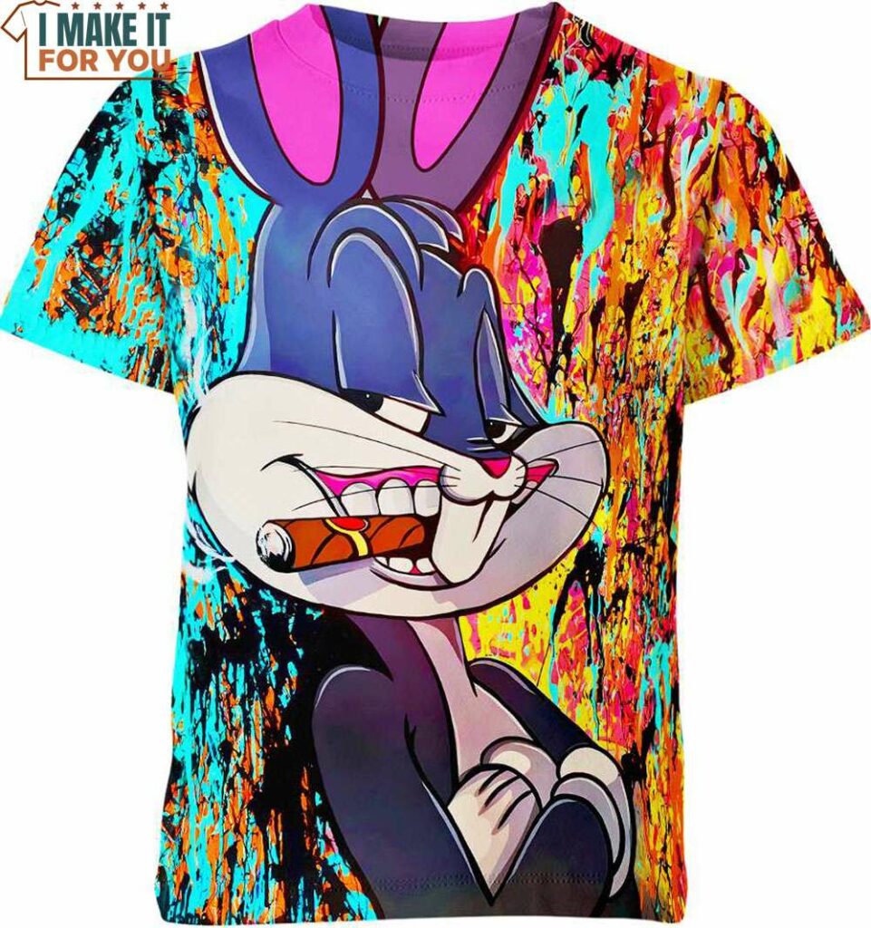 Bugs Bunny Looney Tunes 3D Smocking Shirt - Best Personalized Gift ...