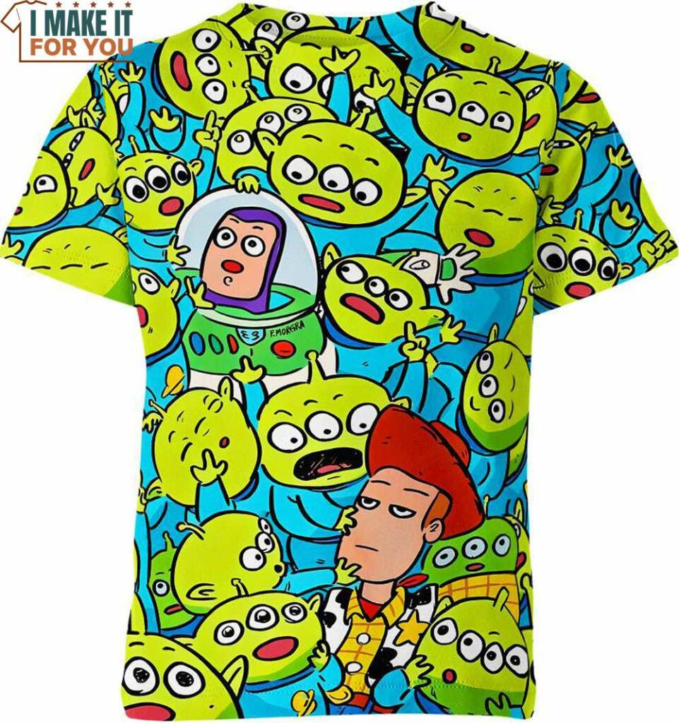 Toy Story Pattern Shirt