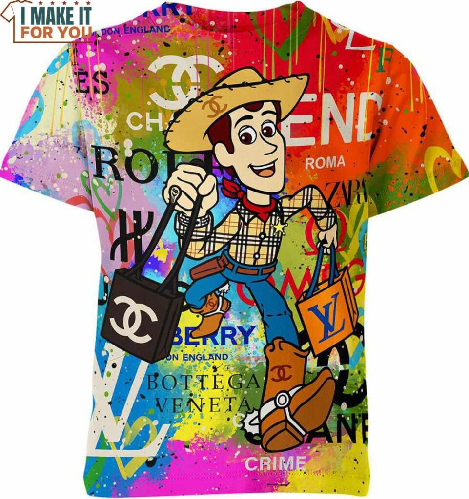 Woody Gucci Chanel Louis Vuitton Shirt