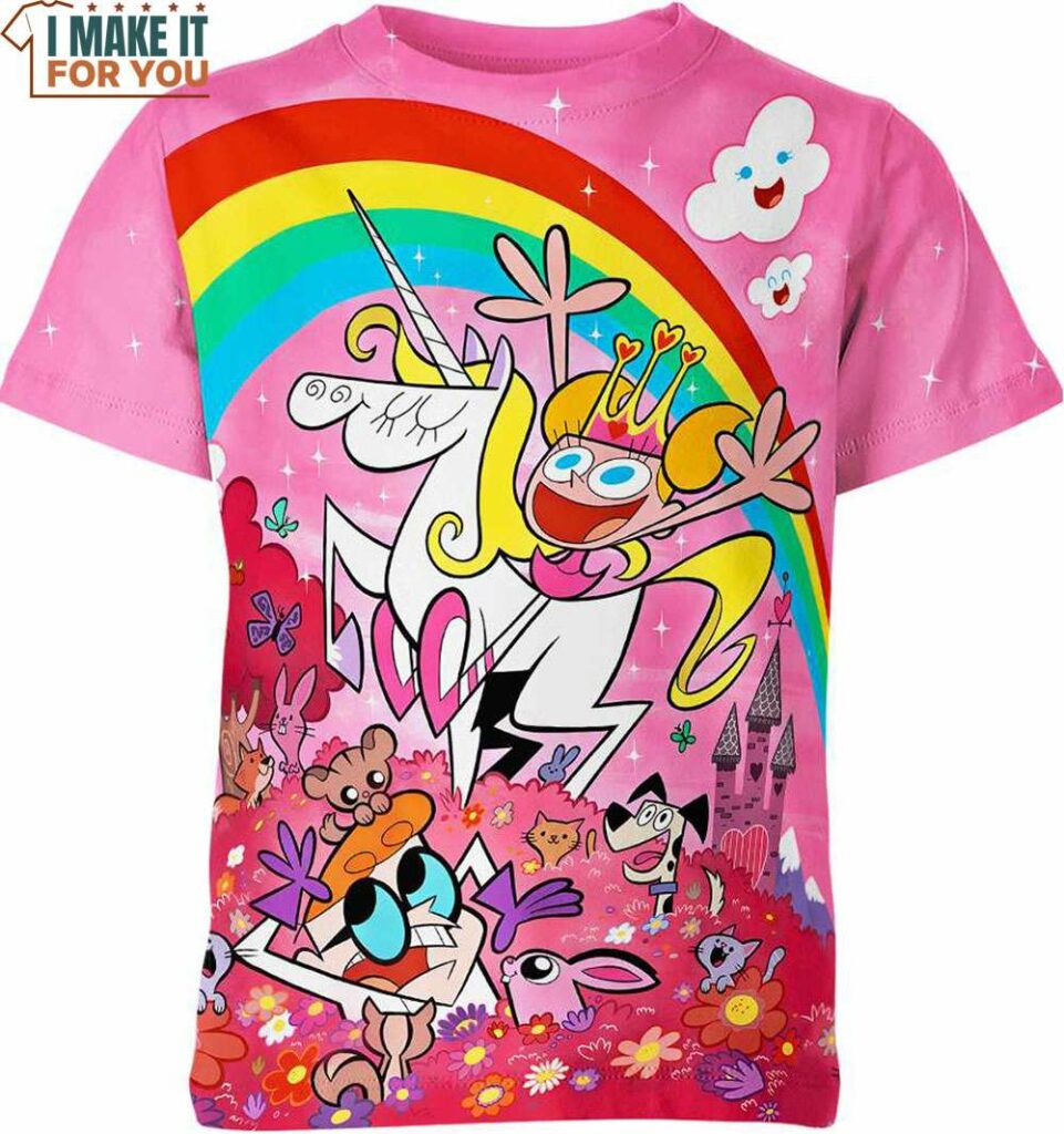 Dexter S Laboratory Rainbow Shirt
