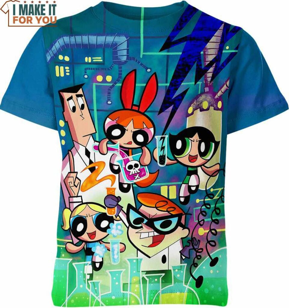 The Powerpuff Girls Shirt, Cartoon Lovers Gift